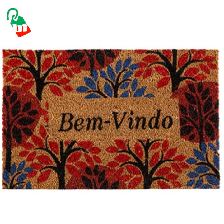 Capacho Fibra de Coco / Bem-Vindo Floresta – Baratão dos Tecidos