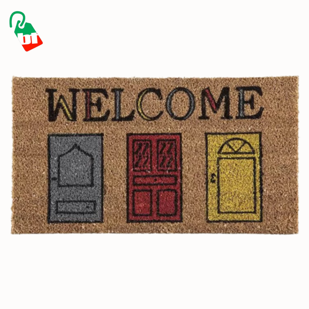 Capacho Fibra de Coco / Welcome – Baratão dos Tecidos